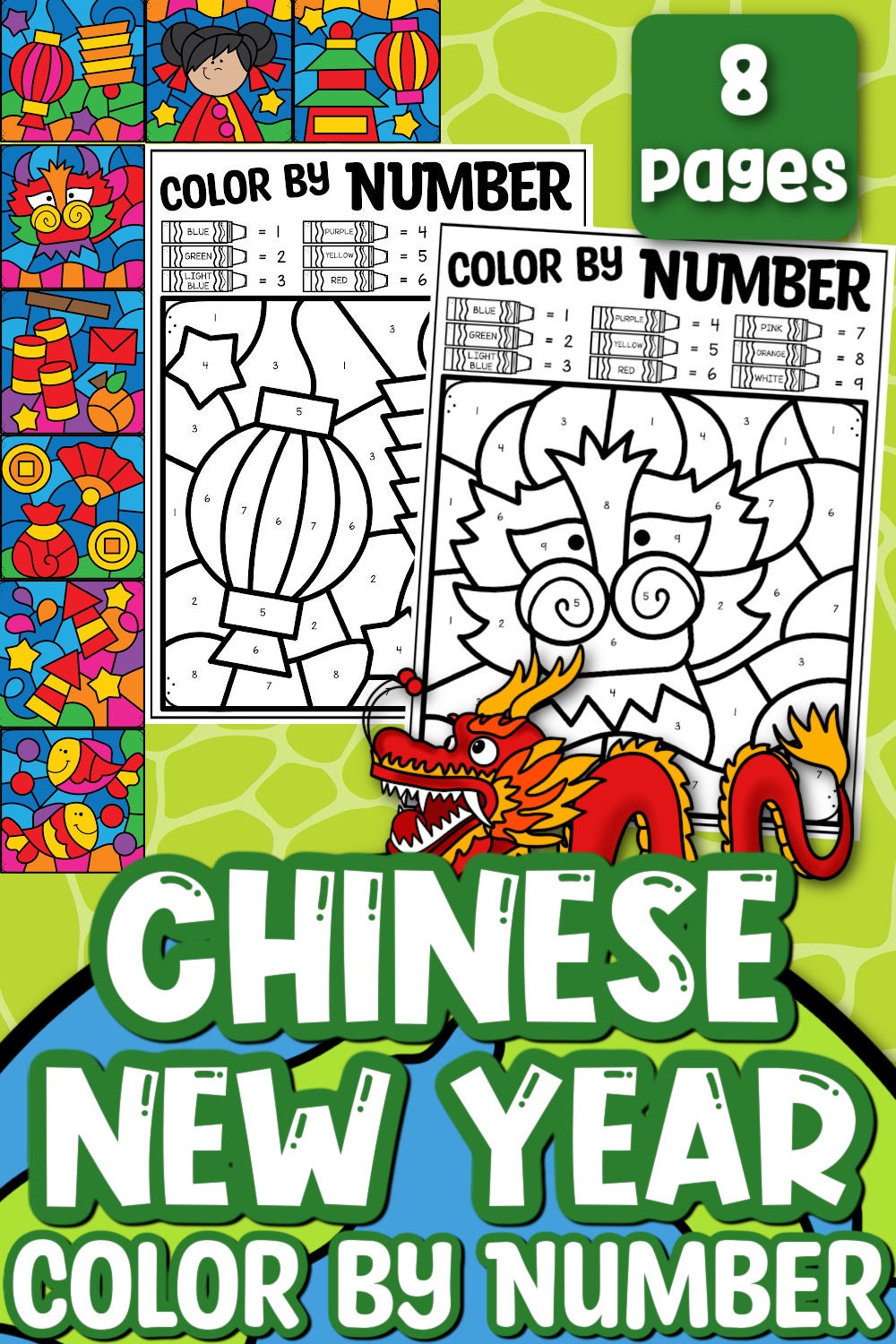 Chinese New Year Activities, Chinese New Year Coloring Pages, Chinese ...