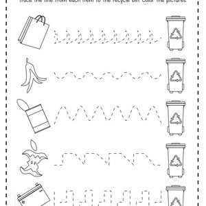 Earth Day Holiday Worksheets Printable Activities for Kids - Etsy