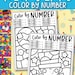 New Years Eve Holiday Worksheets Printables for Kids, Color by Number ...