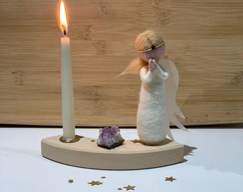 Schutzengel LISA im Glück & Glückspilz filz filzen Engel Schutzengel ...