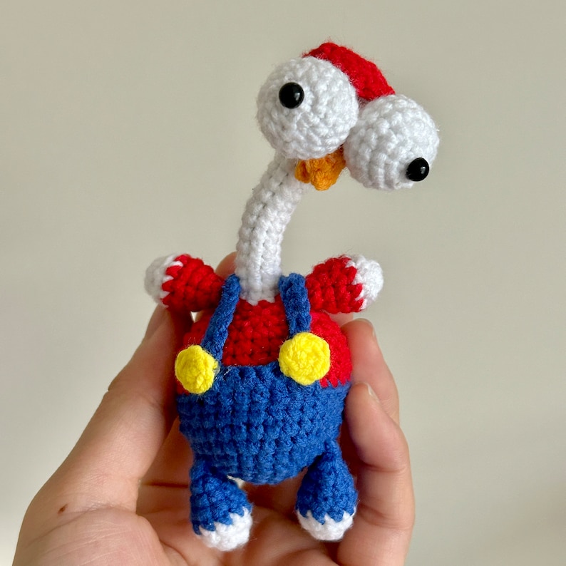 Crochet Funny Chick, Super Mario Chicken Charm, Cute Backpack Charm - Etsy