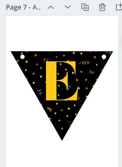 Banderines imprimibles de feliz año nuevo - Etsy México