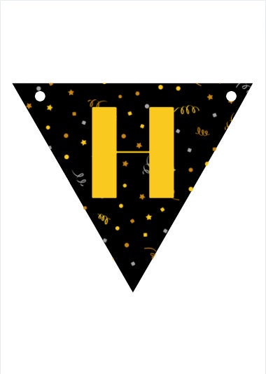 Banderines imprimibles de feliz año nuevo - Etsy México