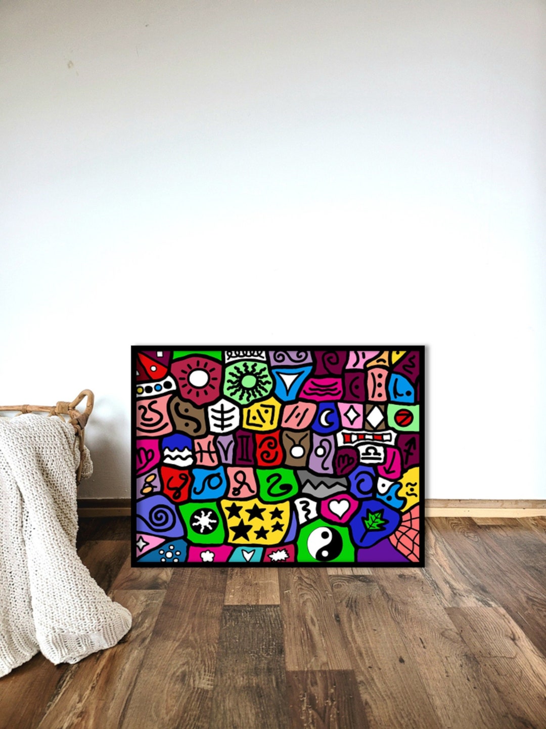 Mural Poster Digital Print Download Home Decoration - Etsy