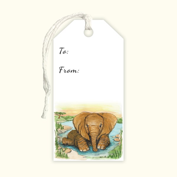 Elephant Gift Tags - 60+ Gift Ideas for 2024