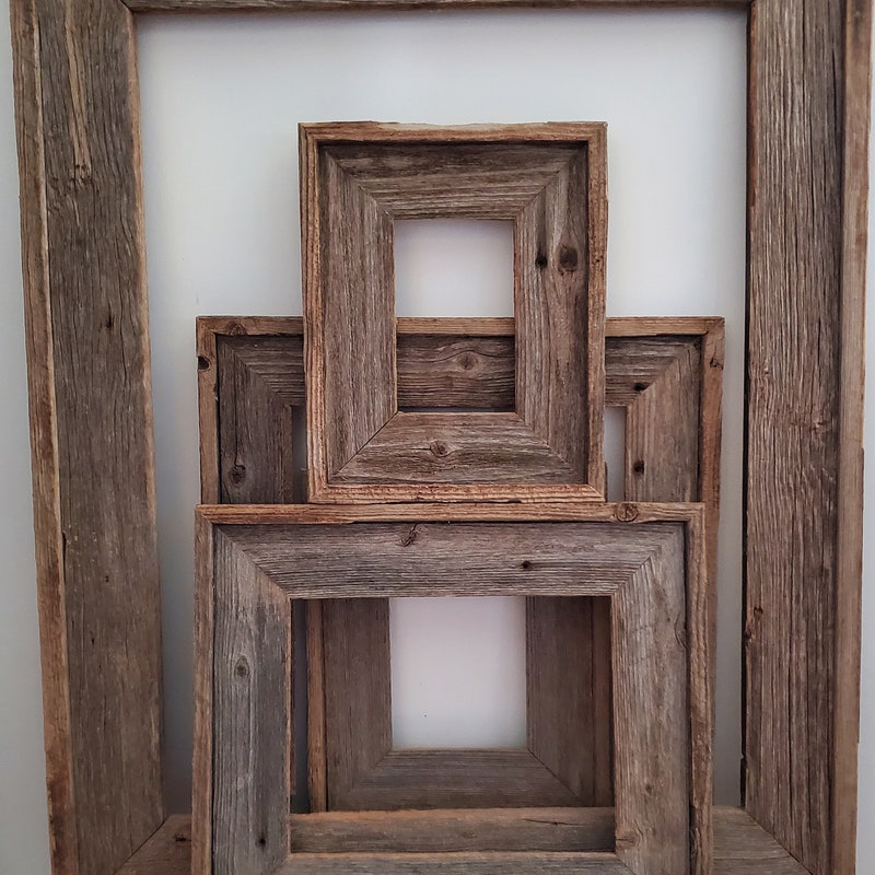 Rustic Frames - Etsy