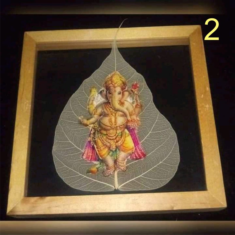 Ficus Religiosa Leaf Bone, Ficus Religiosa Craft Art, Bodhi Leaf Art ...