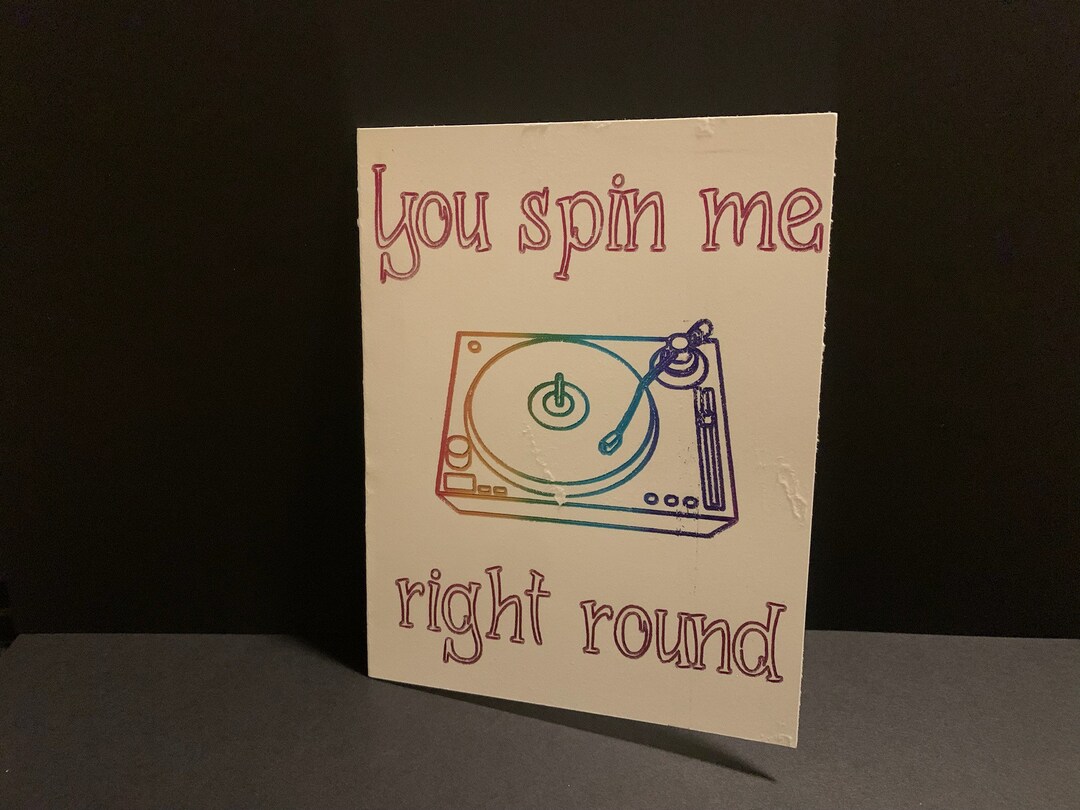 You Spin Me Right Round - Etsy