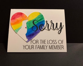 Loss of Family Member Cards - Etsy