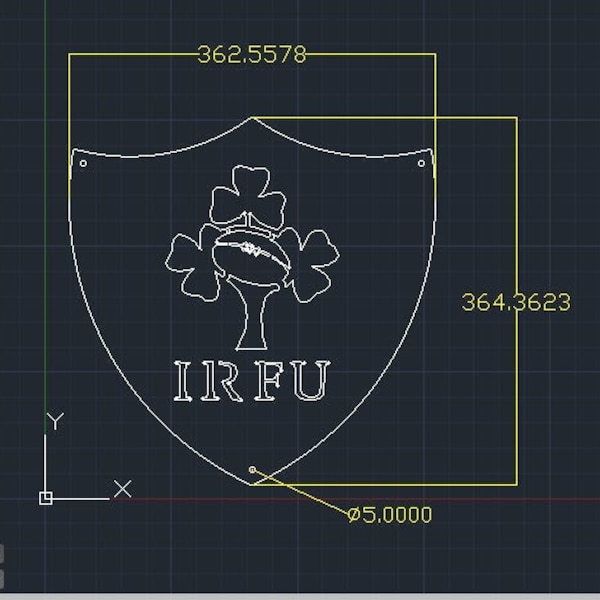 Irish Rugby Art - Etsy