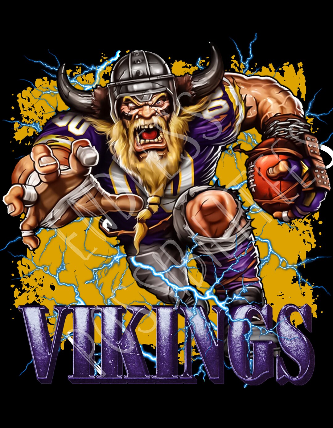 NFL Mascot Logo - Etsy