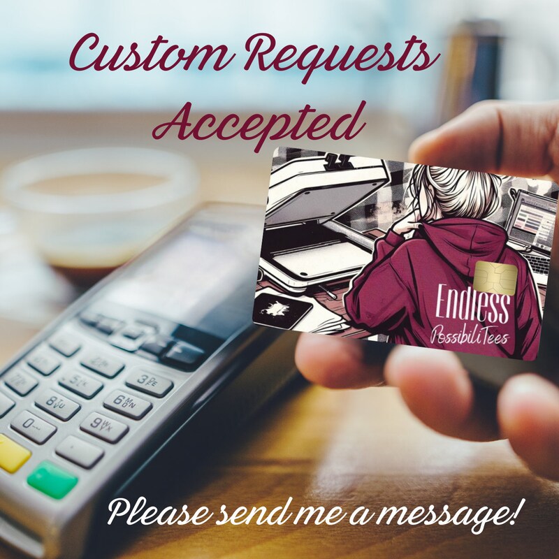 Custom Credit Card Skins - Etsy