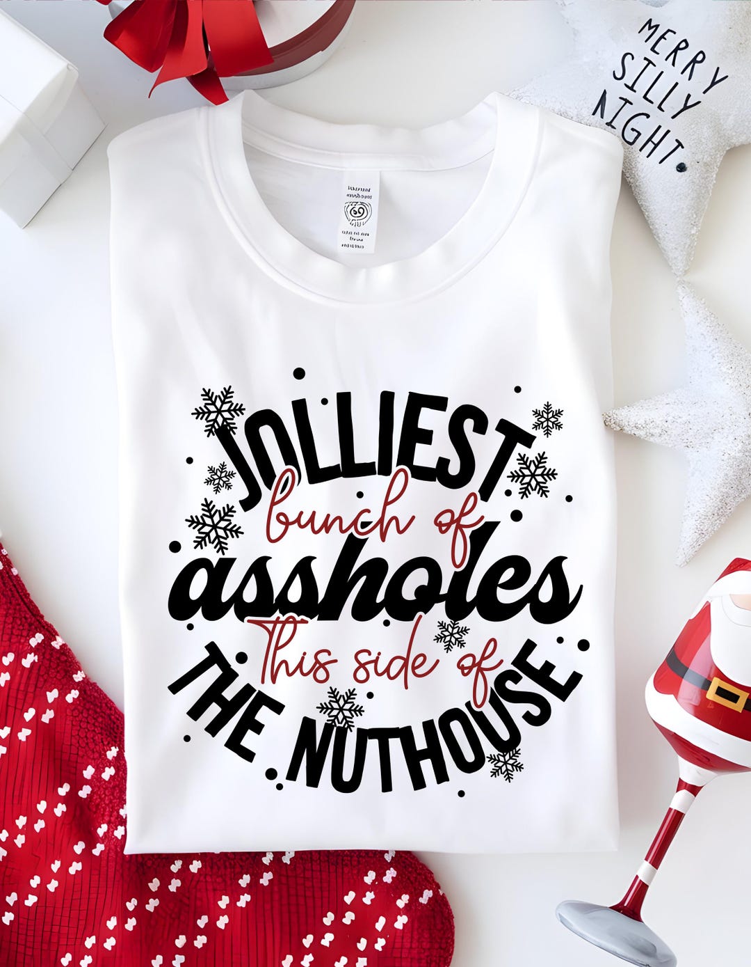 Jolliest Bunch of A Holes on This Side of the Nuthouse - Etsy