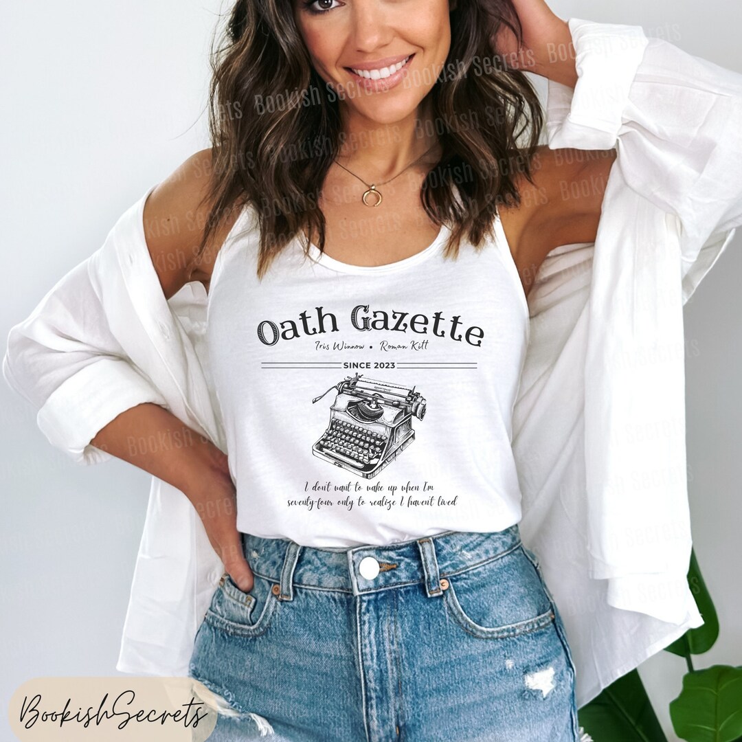 Divine Rivals Inkridden Tribune Tshirt, Oath Gazette Tank, Iris Winnow ...