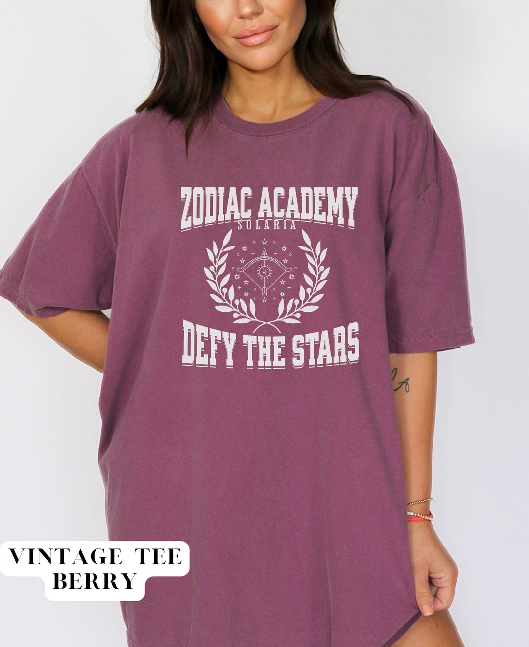 Zodiac Academy Solaria Comfort Colors Shirt, Zodiac Academy Merch, Vega ...