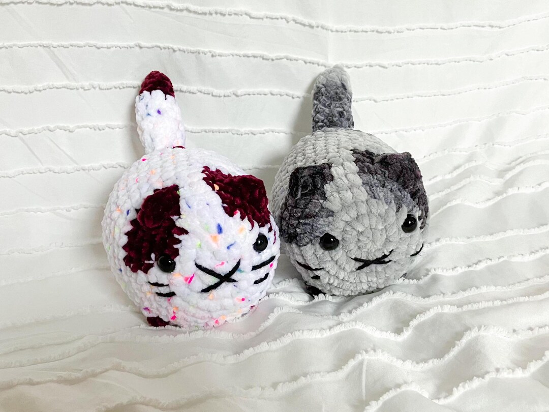 Crochet Loaf Cat | Custom | Stuffed Animal | Amigurumi Plushie | Cats ...