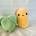 Crochet Amigurumi Corn Stuffed Animal Fall Plushie - Etsy