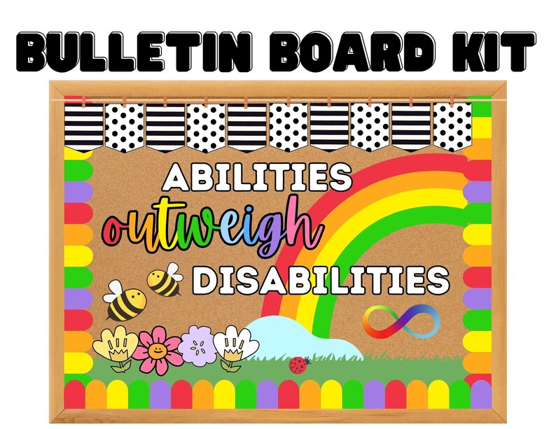 Autism Acceptance Theme Bulletin Border, Bulletin Board Border ...