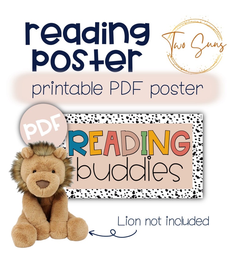 Reading Buddies Poster, Classroom Posters, Learning Resources ...