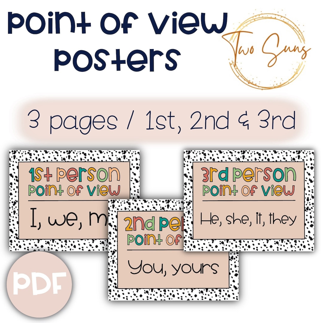 Point of View Posters, Classroom Posters, Learning Resources ...