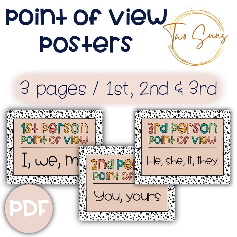 Point of View Posters, Classroom Posters, Learning Resources ...