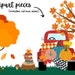 Fall Truck Classroom Bulletin Board Kit: Modern Decor (printable) - Etsy