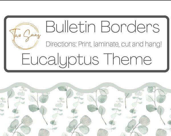 Printable Classroom Borders Boho Rainbow Bulletin Board Borders Boho ...