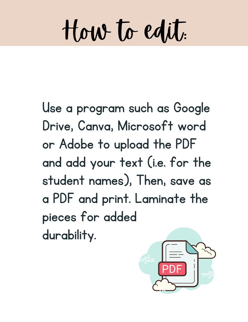 Parts of Speech Posters: Disco Friendship Bracelet Theme (printable PDF ...