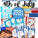 July 4th Classroom Decor Bundle, Modern Classroom, Customizable ...