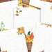 5 Seasonal Writing Papers, Lined Paper, Printable Stationery, Digital ...