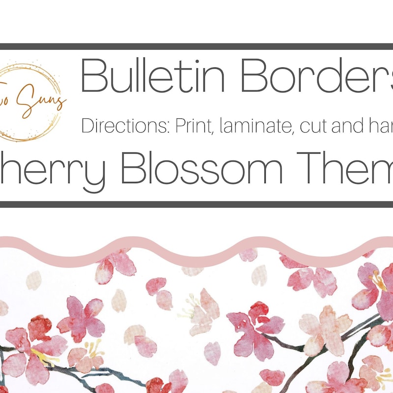 Cherry Blossom Bulletin Board - Etsy