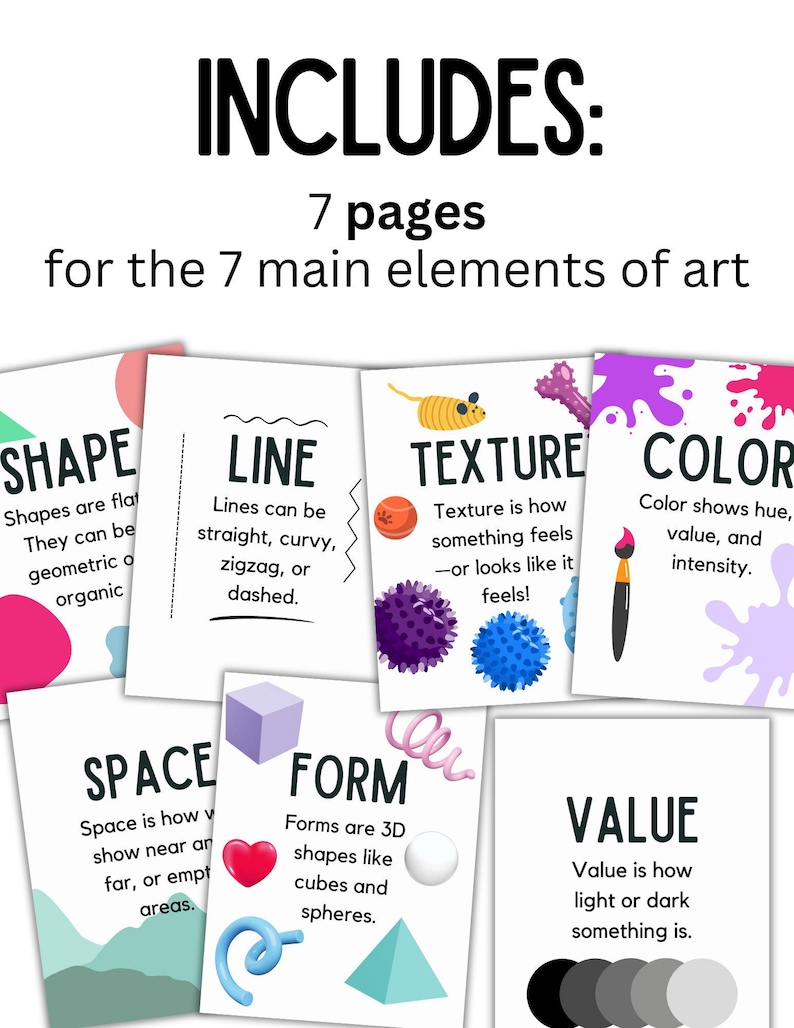 Parts of Speech Posters: Disco Friendship Bracelet Theme (printable PDF ...