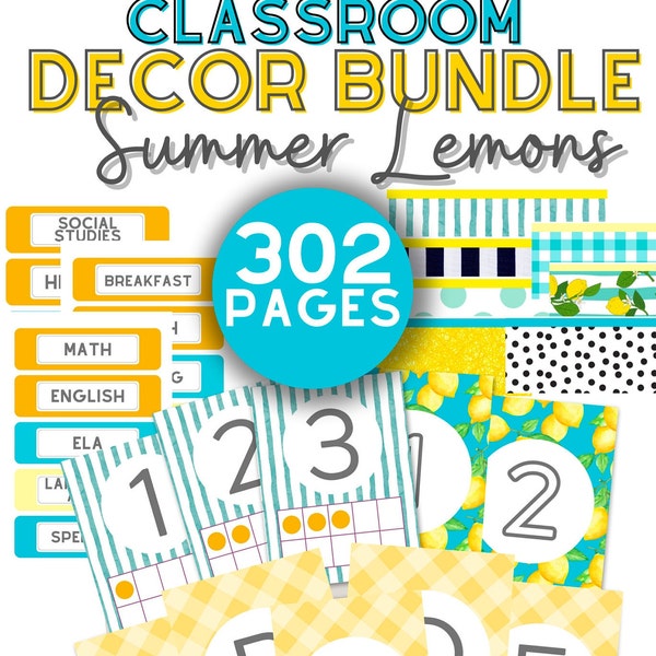 Classroom Decoration - Etsy