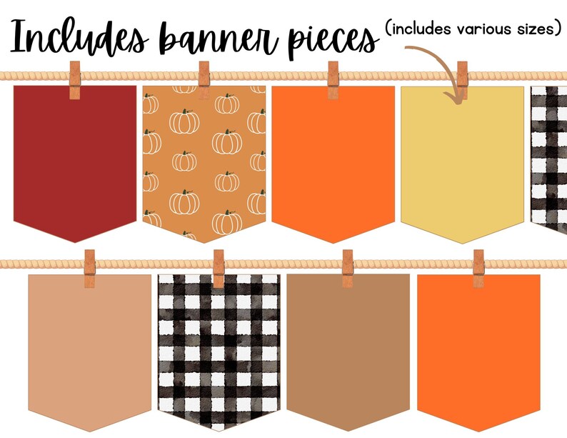 Fall Truck Classroom Bulletin Board Kit: Modern Decor (printable) - Etsy