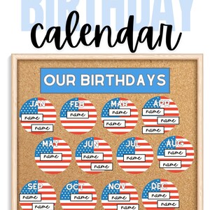 July 4th Classroom Decor Bundle, Modern Classroom, Customizable ...