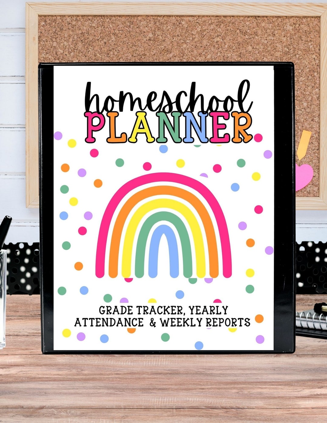Ultimate Homeschool Undated Planner, 250 Pages, Printable Planner ...