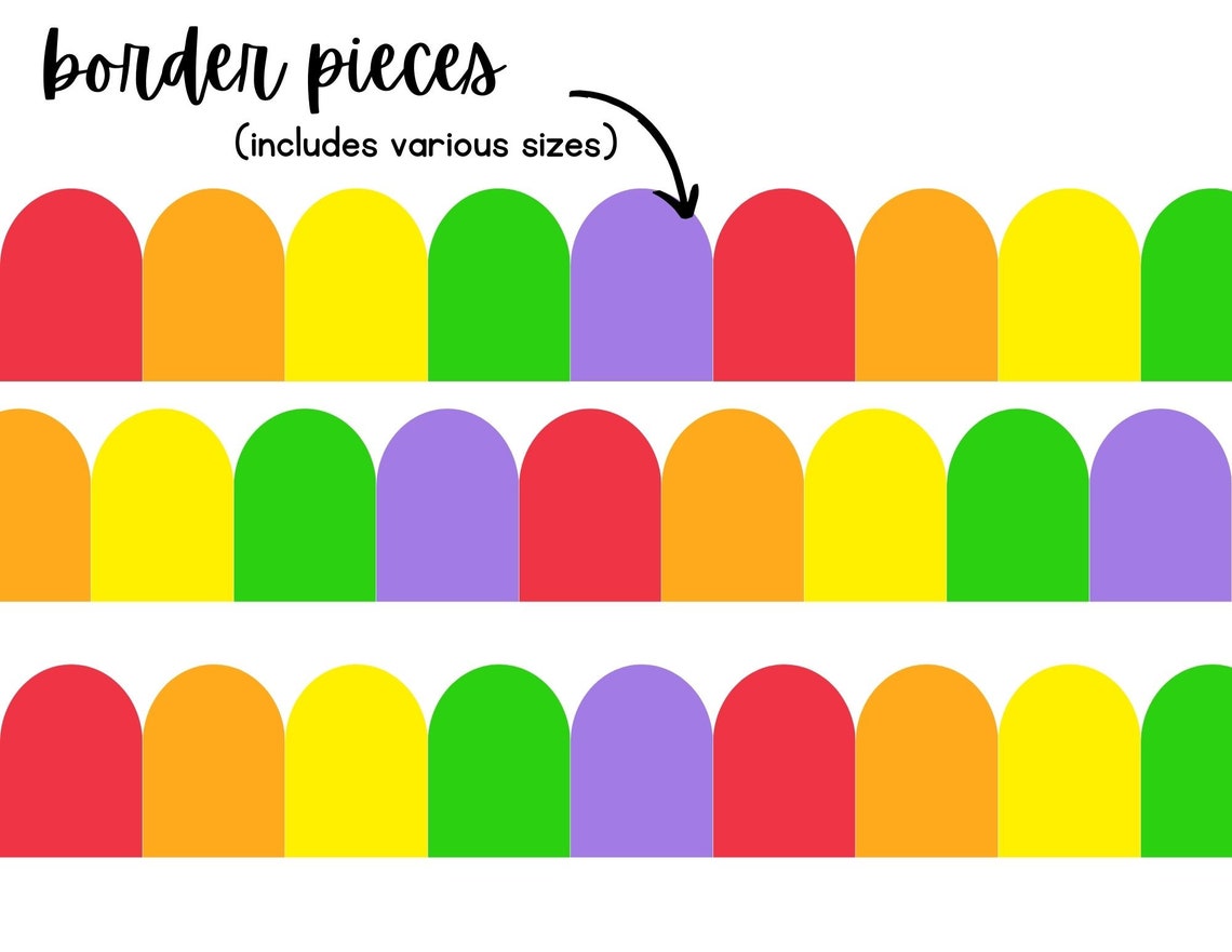 Autism Acceptance Theme Bulletin Border, Bulletin Board Border ...