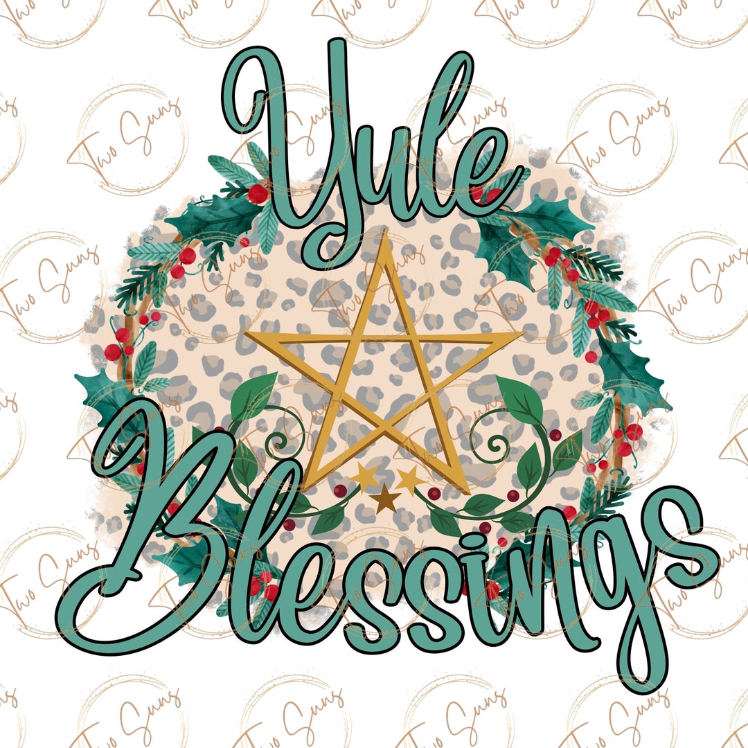 Yule Design, Holiday Design, PNG File, Graphic Design, Digital Designs ...