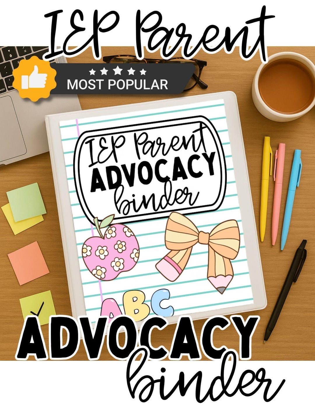 IEP Parent Advocacy Binder: Special Education Meeting Organizer (PDF ...