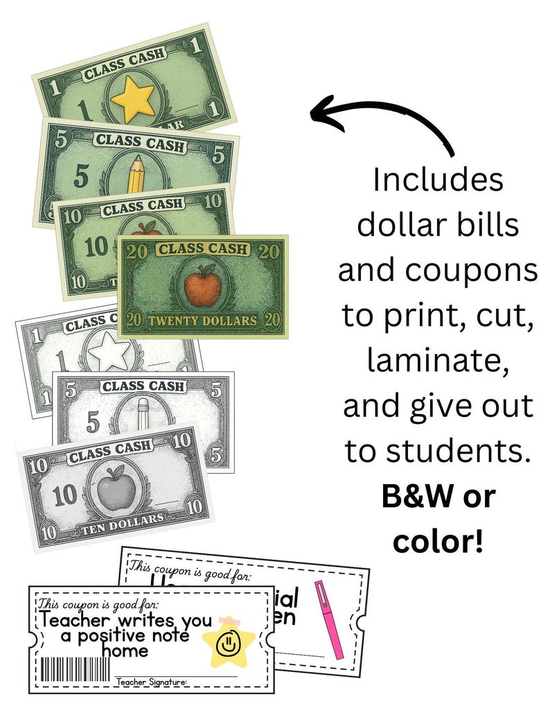 Editable Classroom Behavior Management System (printable PDF Charts ...