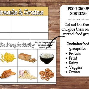 5 Food Group Posters & 7 Activities, Healthy Eating and Nutrition ...