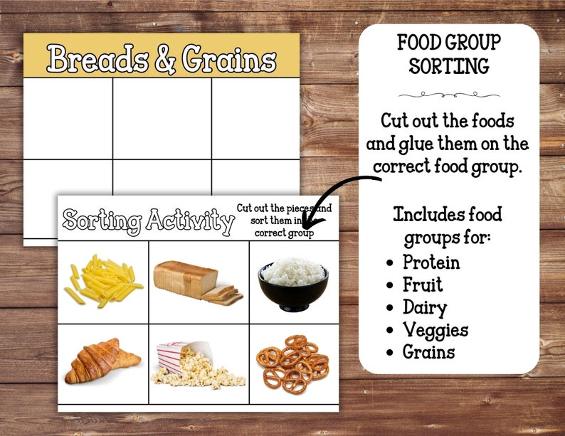 5 Food Group Posters & 7 Activities, Healthy Eating and Nutrition ...