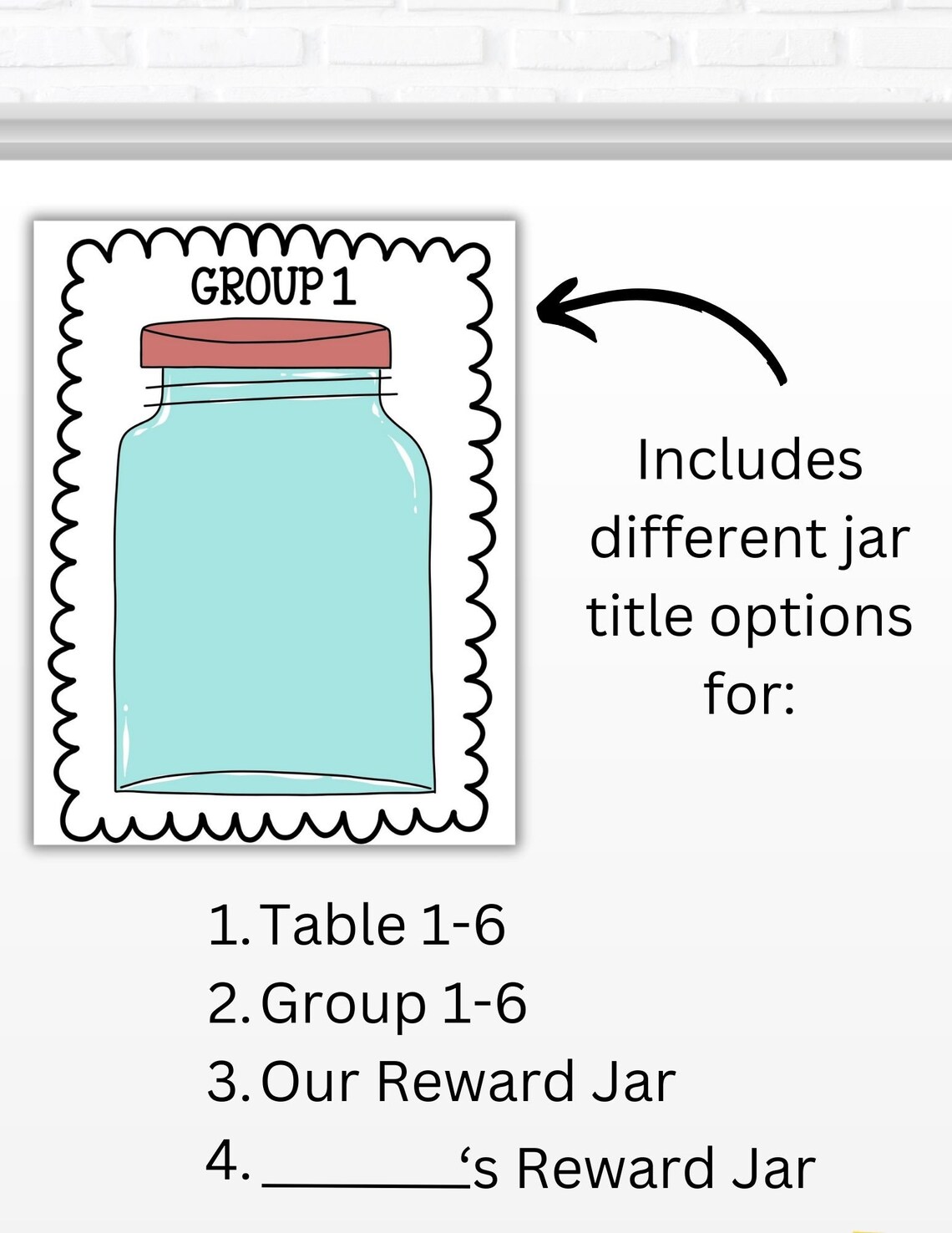 Spring Flowers Reward Jar, Classroom Rewards, Individual Student ...