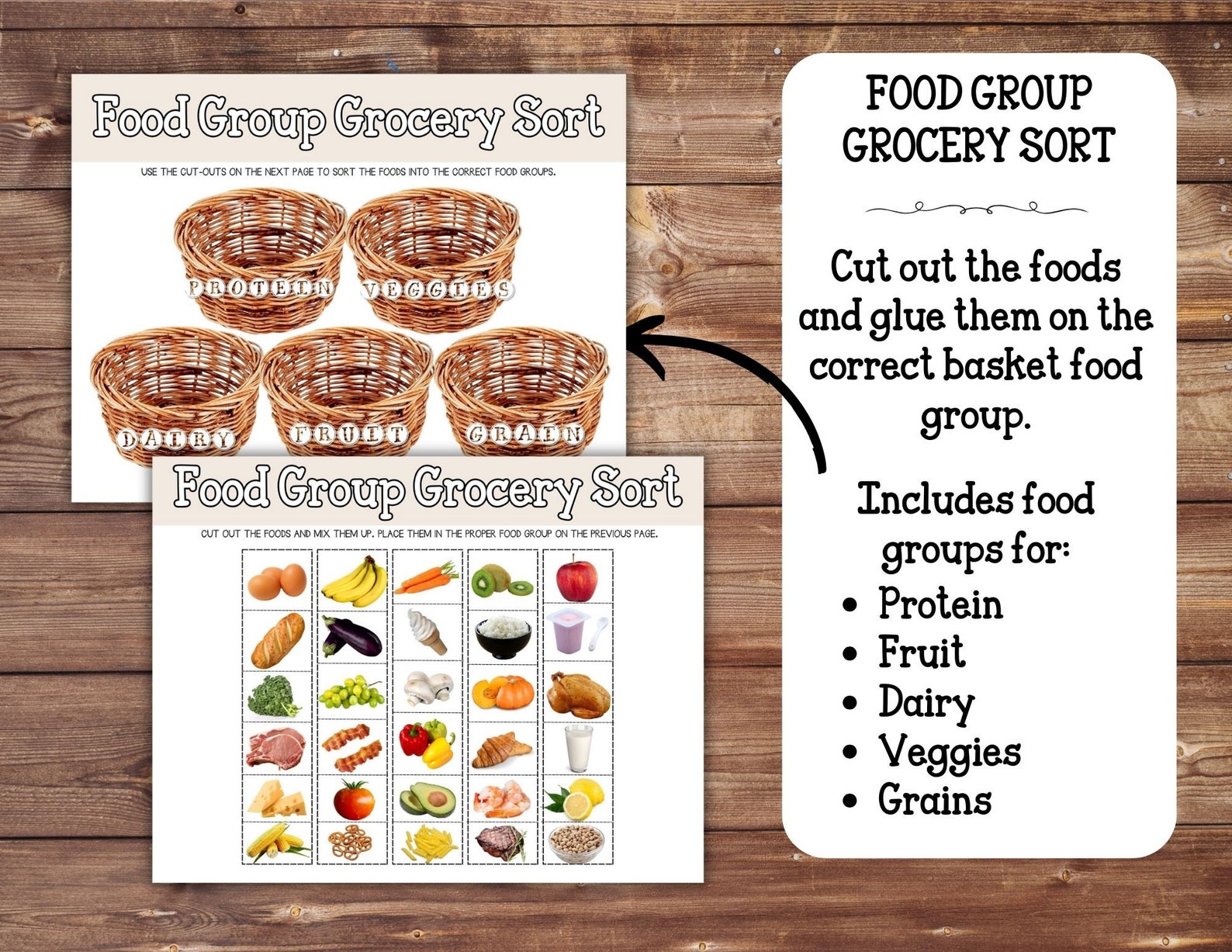 5 Food Group Posters & 7 Activities, Healthy Eating and Nutrition ...
