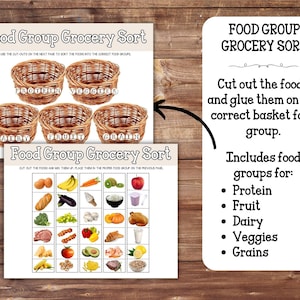 5 Food Group Posters & 7 Activities, Healthy Eating and Nutrition ...