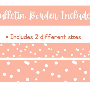 Just Peachy Bulletin Board Kit: 300+ Pages, Classroom Decor (PDF ...