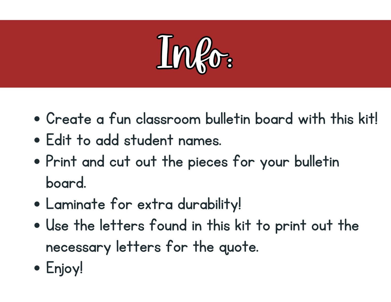 Fall Truck Classroom Bulletin Board Kit: Modern Decor (printable) - Etsy