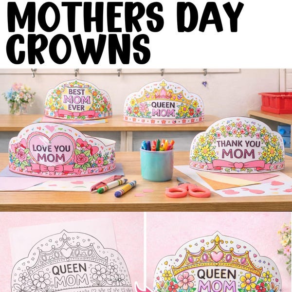 Mother's Day Crown - Etsy