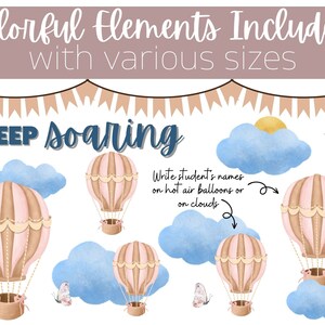 Keep Soaring, Easy Bulletin Board Kits, Printable Bulletin Board Kit ...