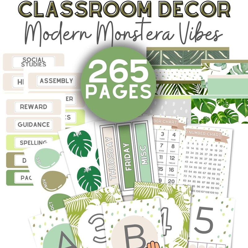 Classroom Decor Bundle - Etsy